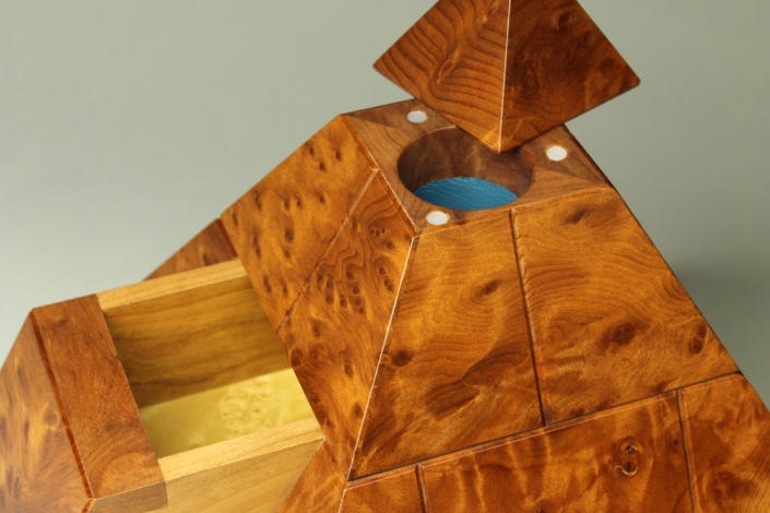 pyramid box - woodsong studio